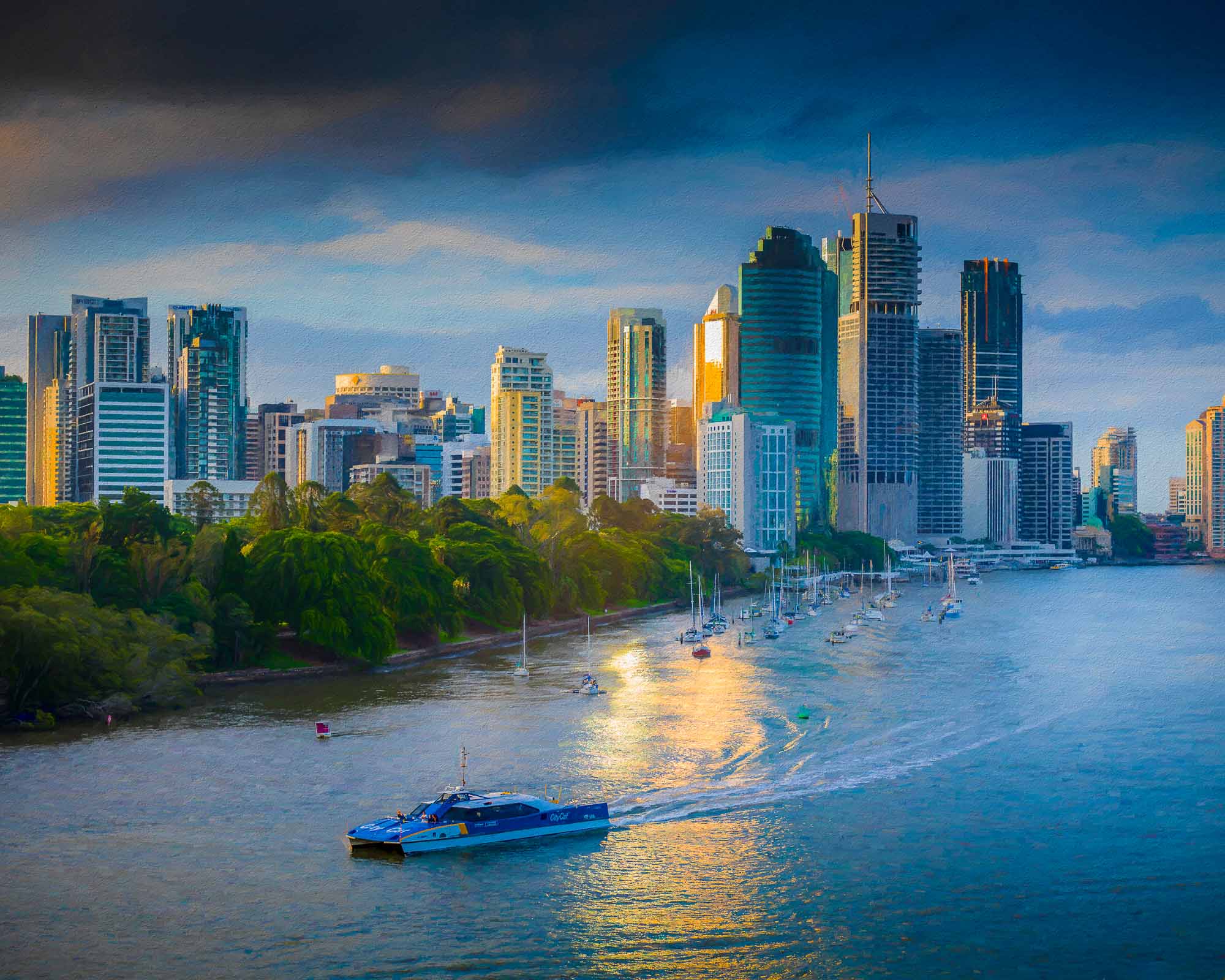 Digital Art: Australian Rivers Lakes and Floodplains